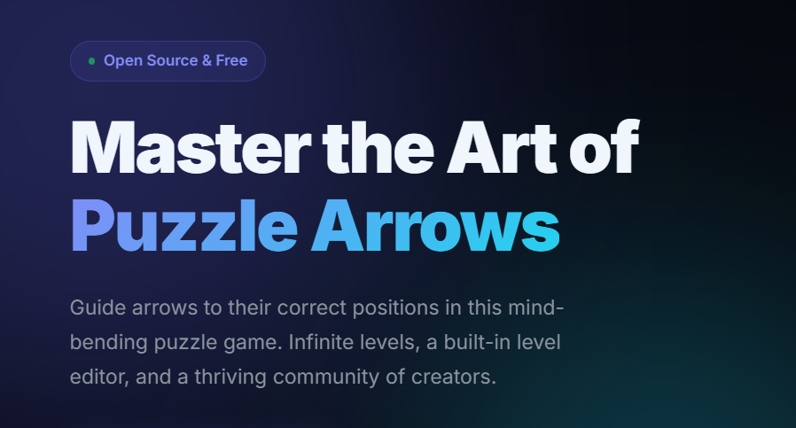 Puzzle Arrow | Rafey Portfolio